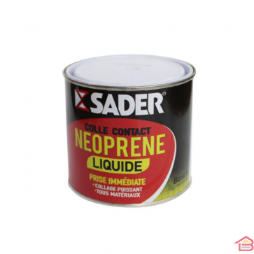 COLLE DE CONTACT LIQUIDE NEOPRENE 500G SADER Colle de Contact ...